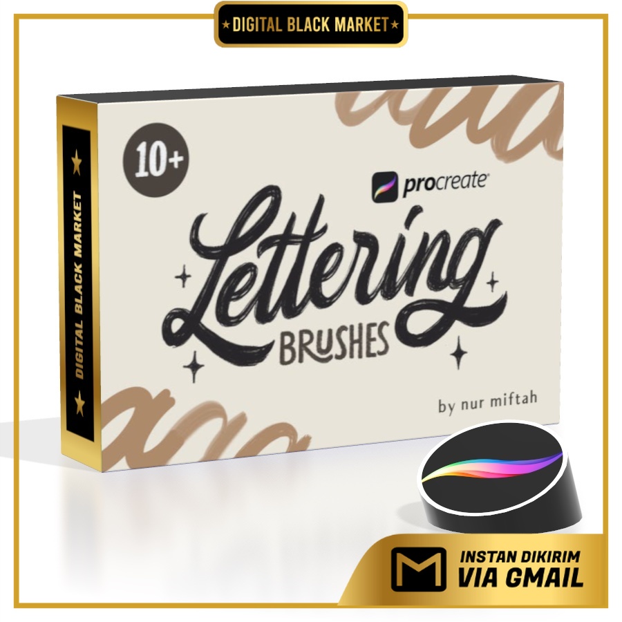 Jual Procreate - Lettering Brushes | Shopee Indonesia
