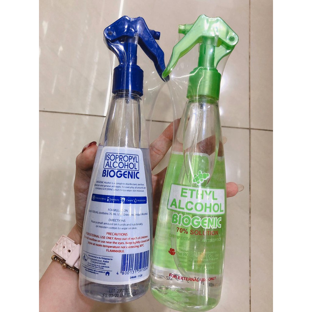 Jual BIOGENIC alcohol spray 330ml | Shopee Indonesia