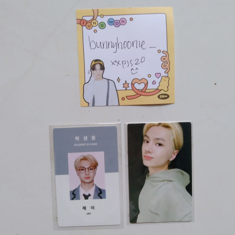 Jual ID CARD JAY ENHYPEN BOOKED 7.7 | Shopee Indonesia