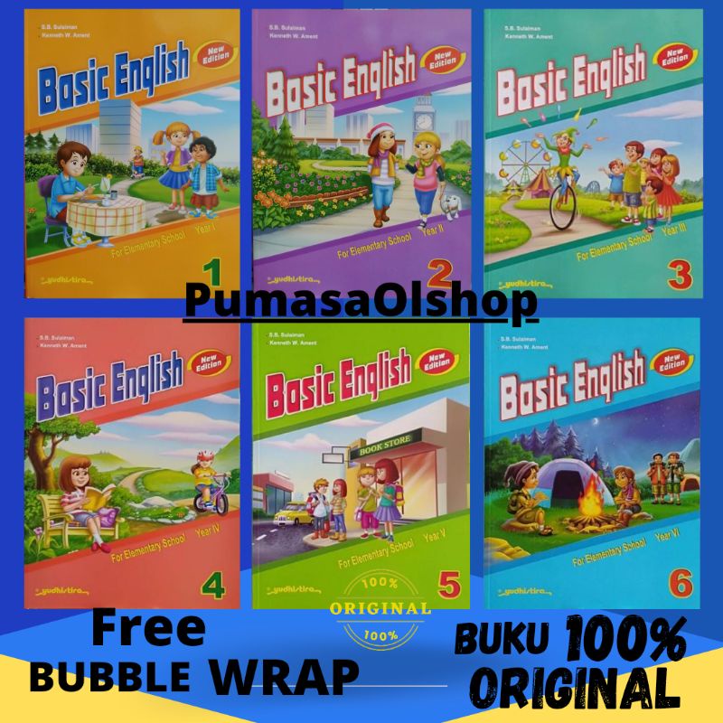 Jual BASIC ENGLISH NEW EDITION UNTUK SD KELAS 1.2.3.4.5.6 | Shopee ...