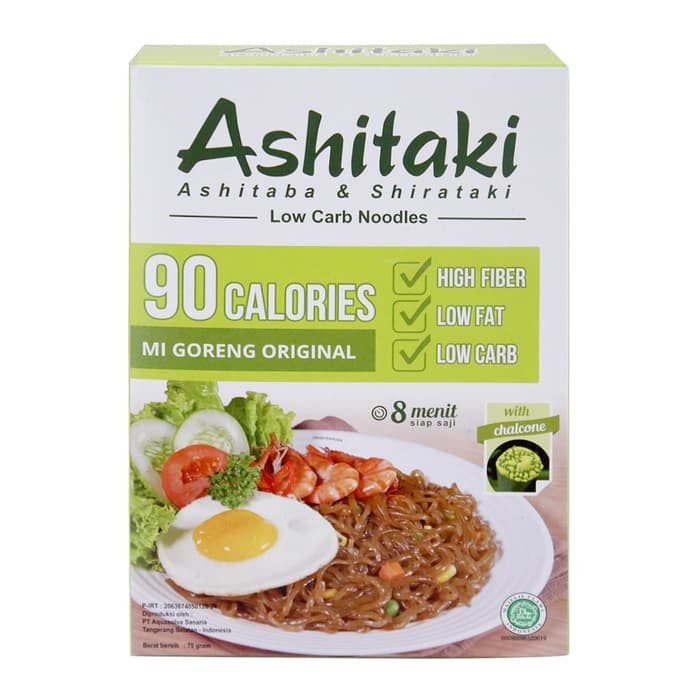 Jual Ashitaki Mi Shirataki Goreng Original 75Gr | Shopee Indonesia