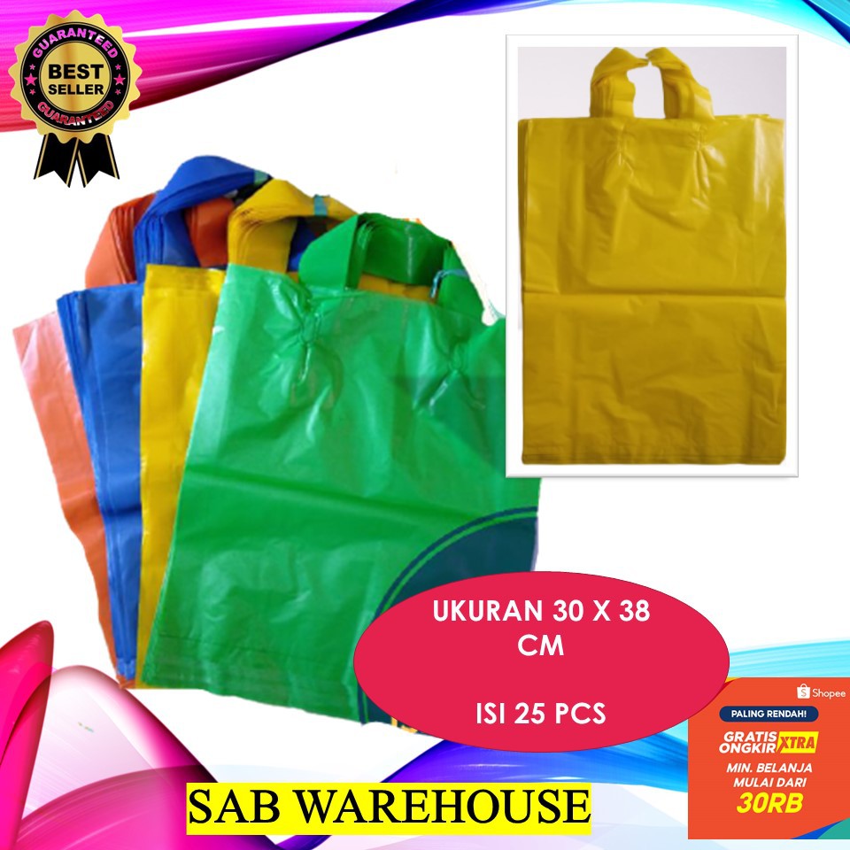 Jual Plastik Shopping Bag / Plastik Soft Handle / Plastik souvenir ...