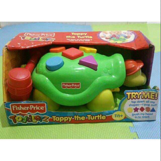 Jual Fisher Price Tappy The Turtle | Shopee Indonesia