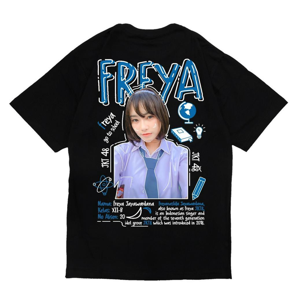 Jual Kaos Freya Jkt48 V3 New Era Freya Jawardana - Tshirt Member Jkt48 ...