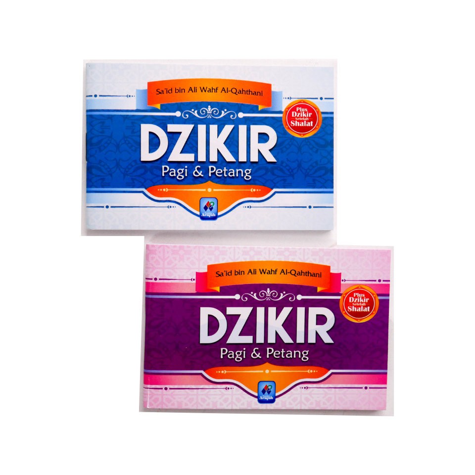 Jual [1 PCS] Buku Dzikir Pagi Petang dan Petang Mini Edisi Soft Cover ...