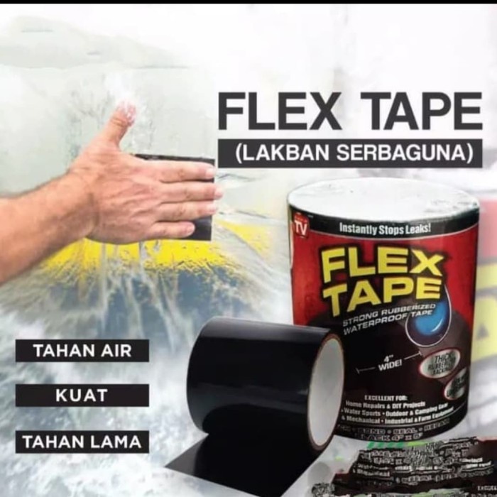 Jual YS - [200 gram] Flex Tape Isolasi Ajaib Super Kuat Rubberized ...