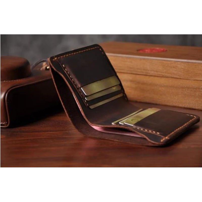 Jual Dompet Pria Kulit Sapi Asli - Dompet Kulit Asli Crazy Horse ...