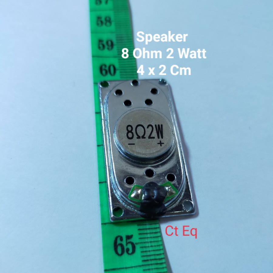 Jual Speaker Horn 8 ohm 2 watt ukuran 20 mm X 40 mm Tebal 5.8mm Speaker ...