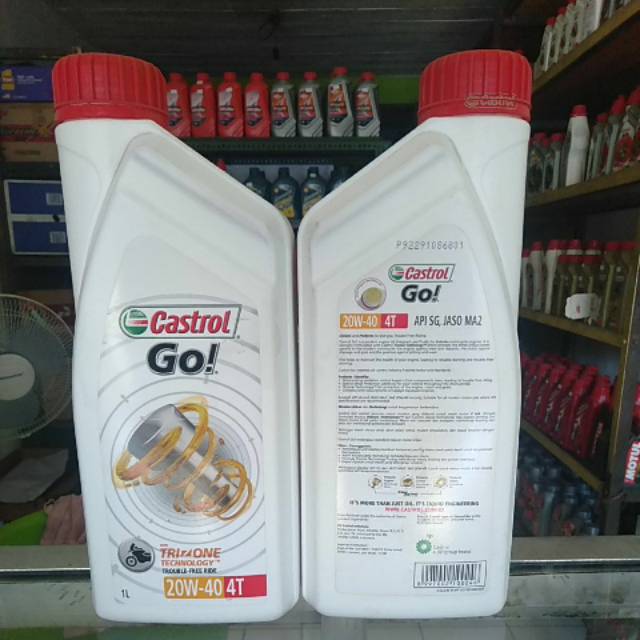 Jual Oli Castrol GO 20w-40 1liter | Shopee Indonesia