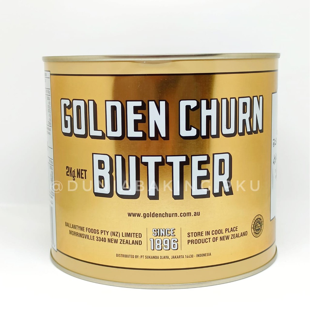 Jual Golden Churn Butter | Butter Cap Tong 2kg | Mentega captong 2kg ...