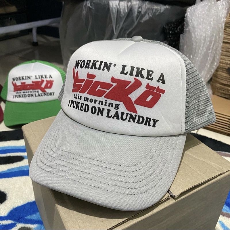 Jual IAN Connor Sicko Trucker Hat | Shopee Indonesia