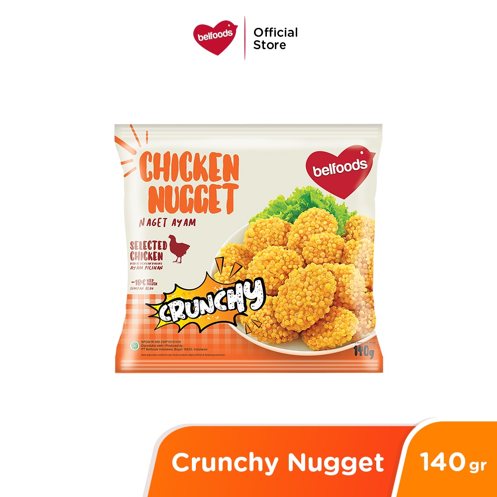 Jual Belfoods Crunchy Nugget 140 gr | Shopee Indonesia