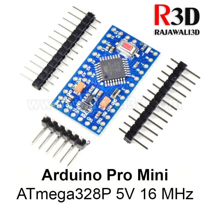 Jual Arduino Uno R3 Mega328P Pro Mini ATMega328P Improved Version 5V 16MHz | Shopee Indonesia