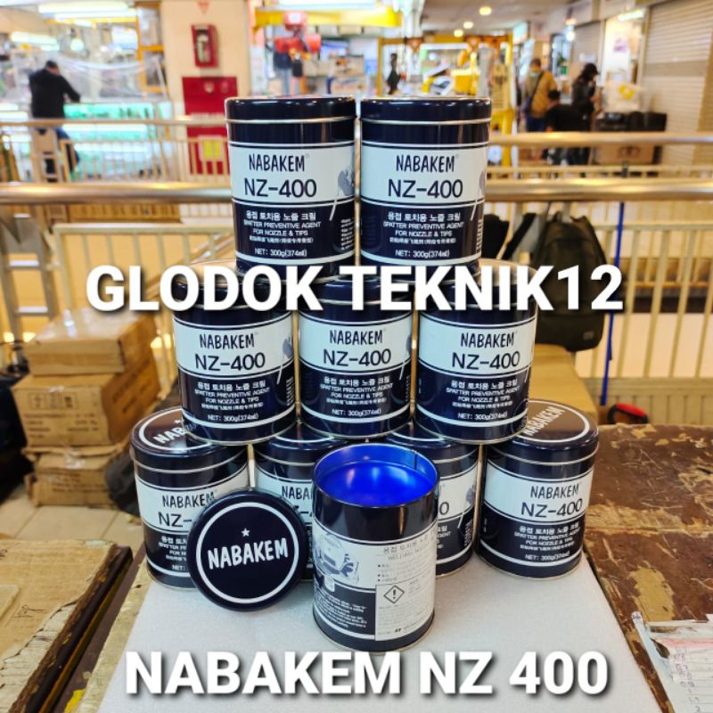Jual NABAKEM NZ 400 / ANTI SPATTER NABAKEM NZ-400 / GEL LAS CO2 NABAKEM ...