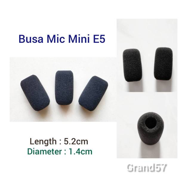 Jual Busa mic mini kecil spon foam cover mik windscreen podium ...