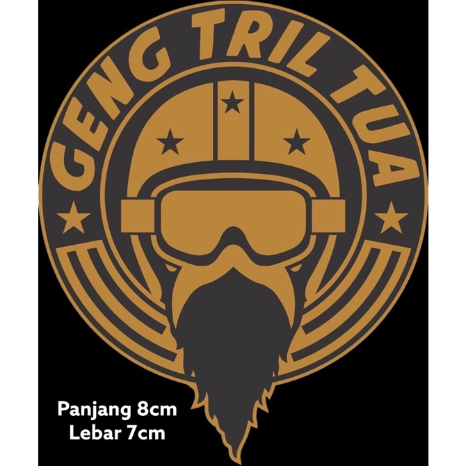 Jual stiker geng Tril tua Indonesia | Shopee Indonesia