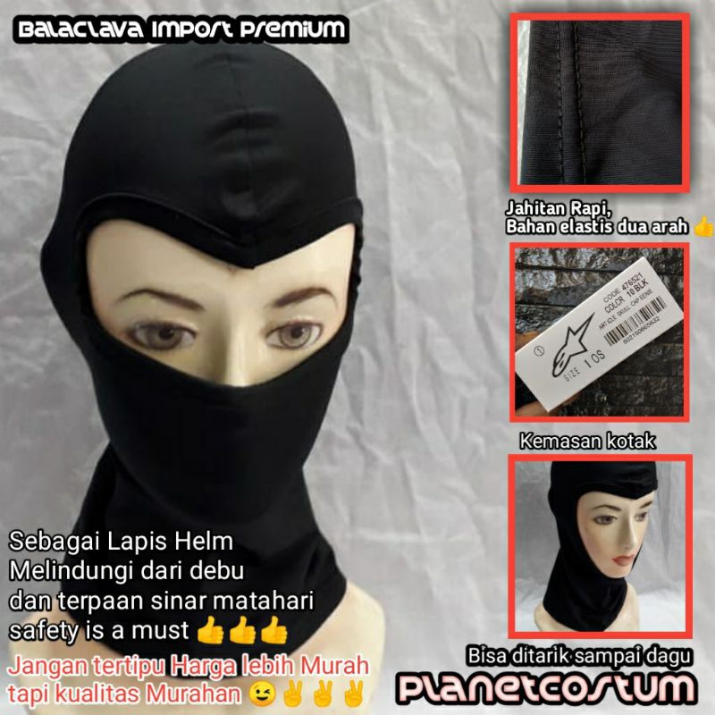 Jual Masker topeng Ninja Balaclava lapis helm full half face model ...