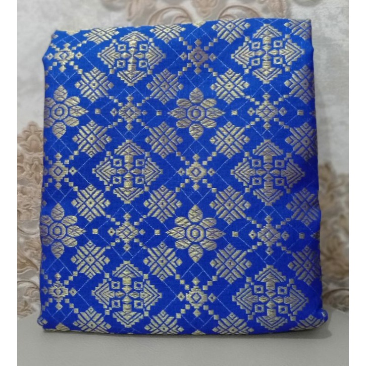 Jual KAIN SONGKET METERAN KHAS MELAYU ORNAMEN KHAS MELAYU BAHAN PREMIUM ...