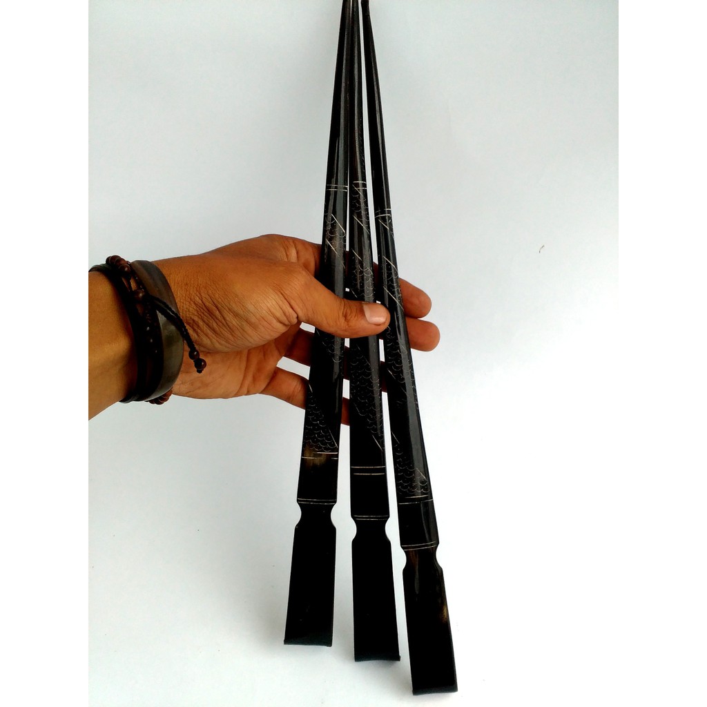 Jual Garukan punggung bahan full tanduk kerbau original / alat garuk ...