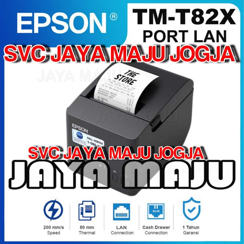 Jual EPSON TM T82 X - (442) LAN SPEED 200 MM/S -- (522) LAN SPEED 250 ...