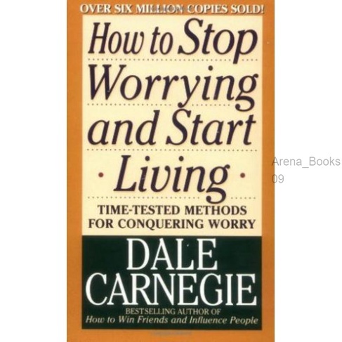 Jual Buku best seller How To Stop Worrying And Start Living | Shopee ...