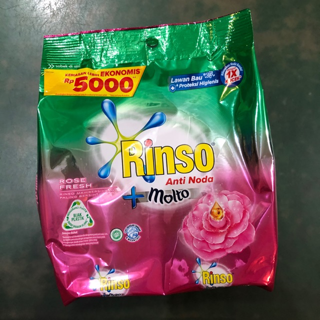 Jual Rinso Molto 5000 Detergen Bubuk | Shopee Indonesia