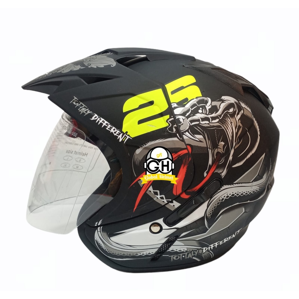 Jual Helm Motor SNI BXP Original 2 kaca (Double visor) 26 | Shopee ...