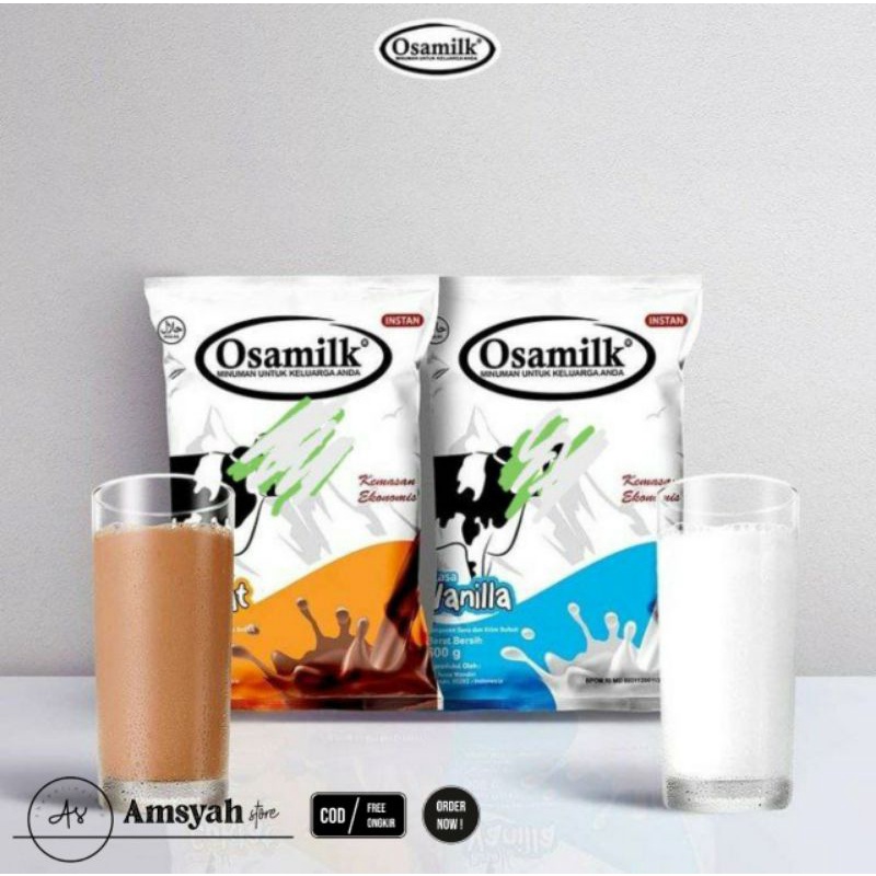 Jual Osamilk Susu Penggemuk Badan 500 gram / kemasan berwarna | Shopee ...