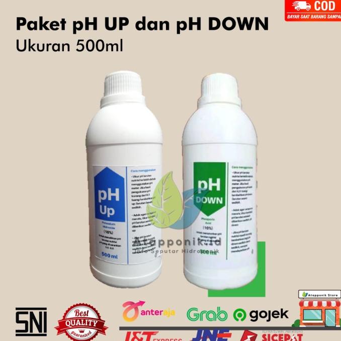 Jual JUAL paket cairan ph up dan ph down 500ml | Shopee Indonesia
