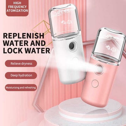 Jual NANO MINI SPRAY WAJAH PELEMBAB MOISTURIZING WATER UAP ALAT SEMPROT WAJAH SPRAY WAJAH MAKE ...