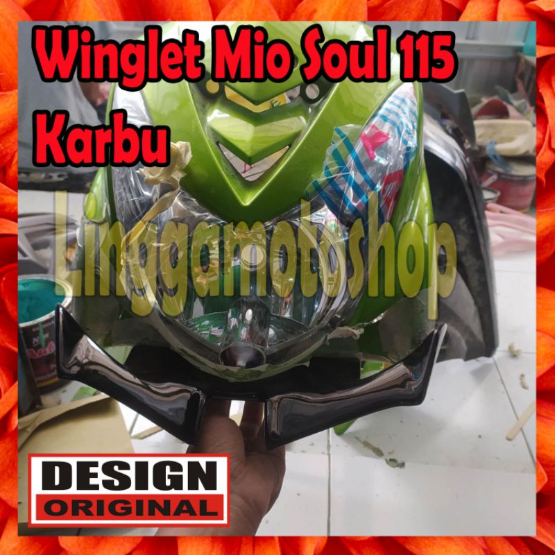 Jual WINGLET YAMAHA MIO SOUL 110CC KARBURATOR panel variasi cover ...