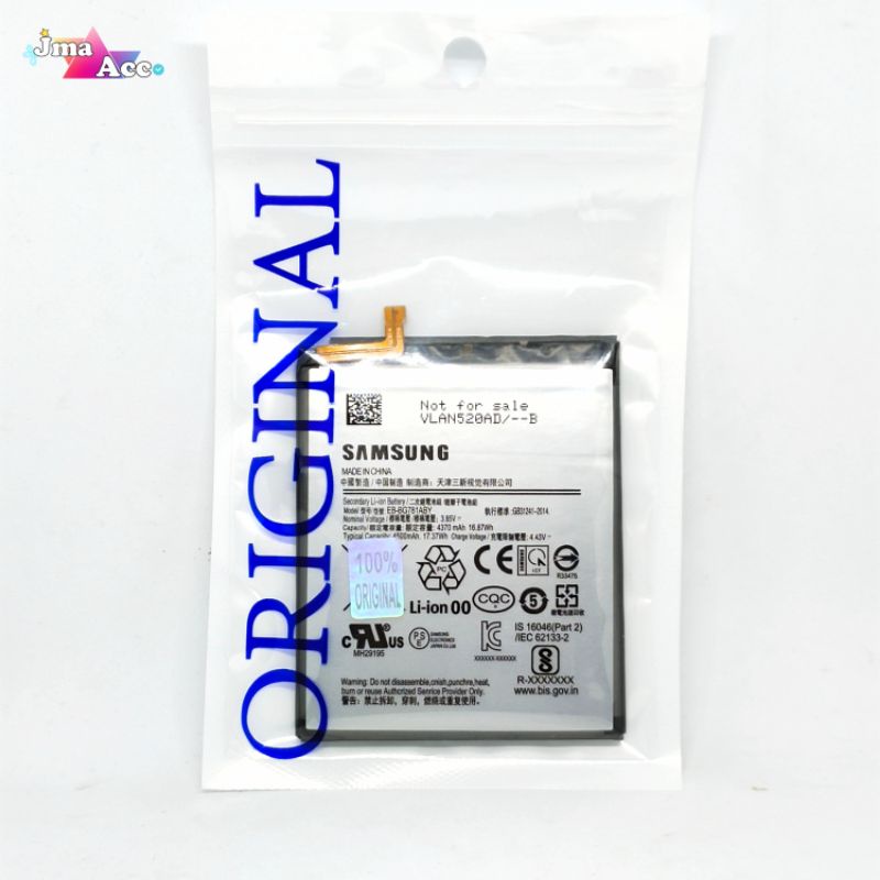Jual Original 100% Baterai Samsung S20 / EB-BG781ABY battery | Shopee Indonesia