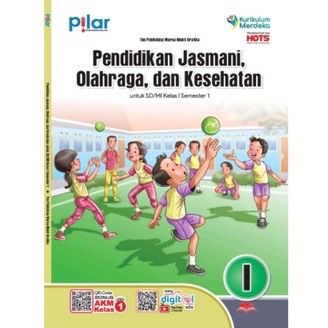 Jual BUKU PENDIDIKAN JASMANI, OLAHRAGA DAN KESEHATAN PJOK KURIKULUM MERDEKA KELAS 1 SD/MI PILAR ...