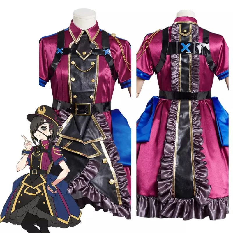 Jual Fate Grand Order Type Moon Mysterious Ranmaru X Costume Cosplay ...