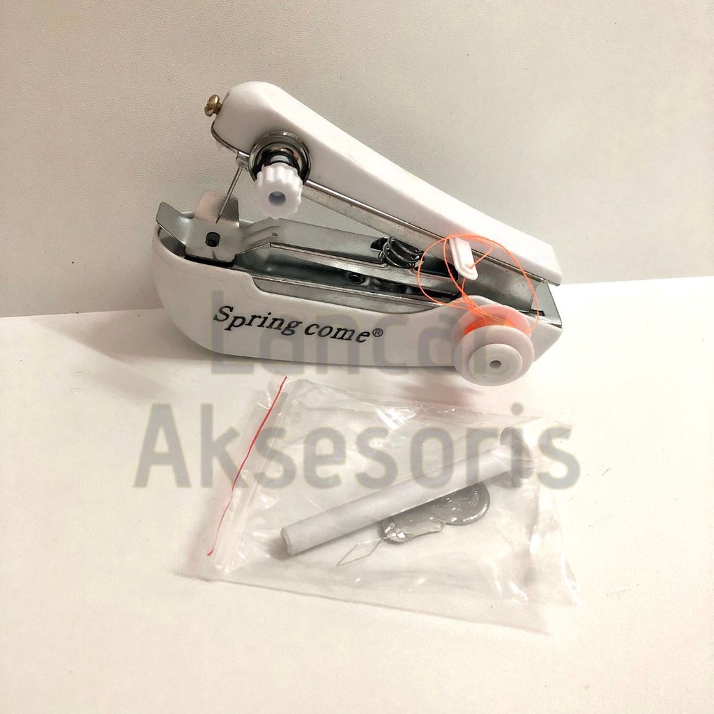 Jual Mesin Jahit Kecil Tangan Portable Praktis Model Staples ...
