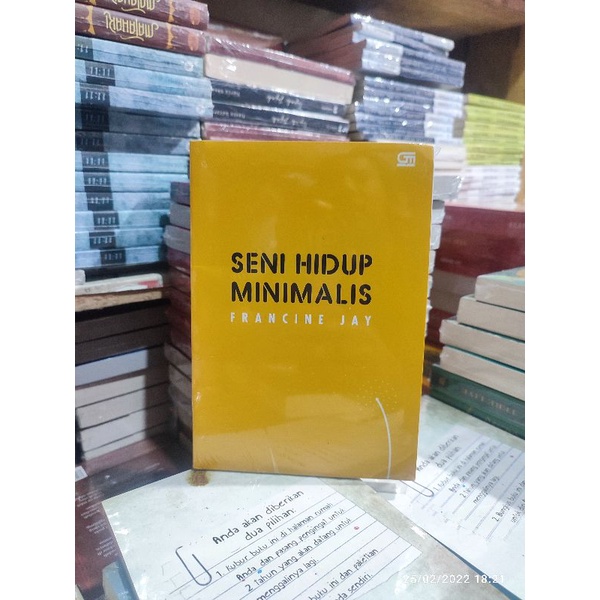 Jual BUKU MOTIVASI - SENI HIDUP MINIMALIS - FRANCINE JAY | Shopee Indonesia
