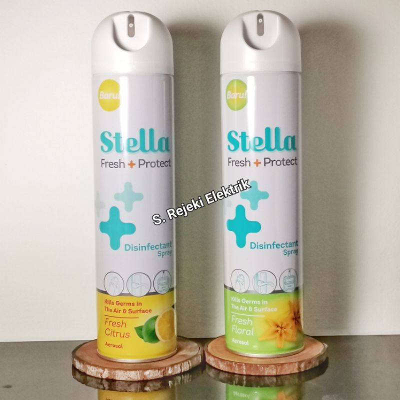 Jual Stella Disinfektan 300mL Fresh Protect Floral/Citrus 300mL Aerosol ...