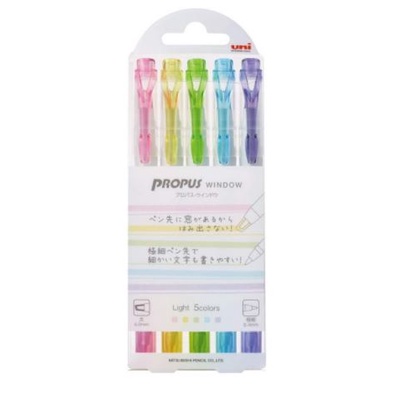 Jual Uni Propus Window Light Color Double-Sided Highlighter - 4.0 mm ...