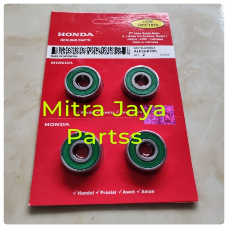 Jual Bearing 6201 RS Honda Bantalan Bola 6201 RS Lahar Laher 6201 Ball Ring ( HARGA PER PCS ...