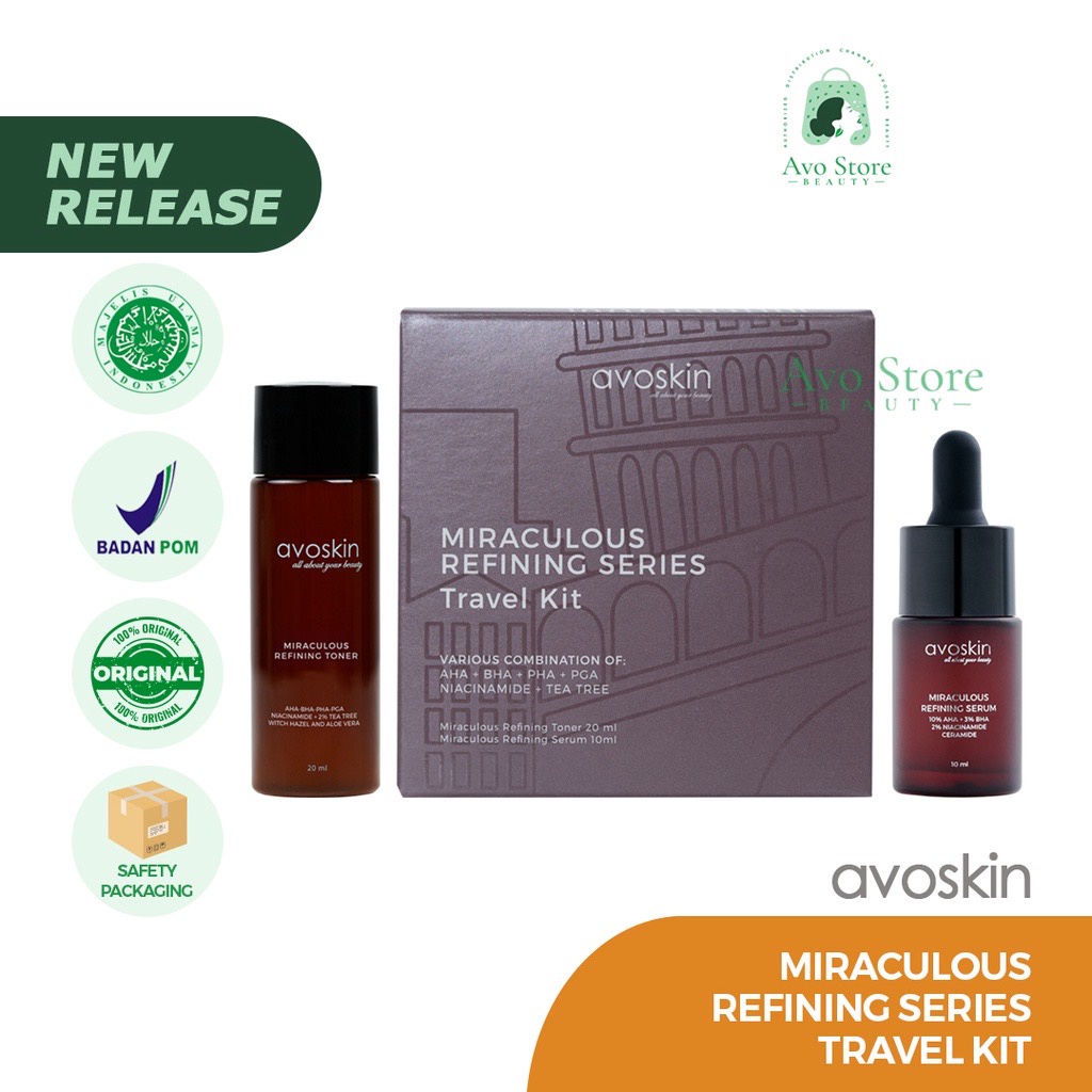 Jual Avoskin Miraculous Refining Series [ Eksfoliasi / Exfoliating ...