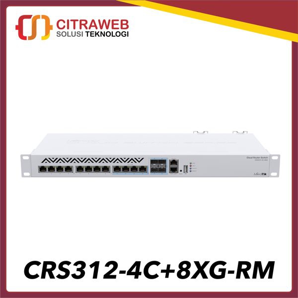 Jual Mikrotik Routerboard CRS312-4C+8XG-RM | CRS 312 4C+ 8XG- RM ...