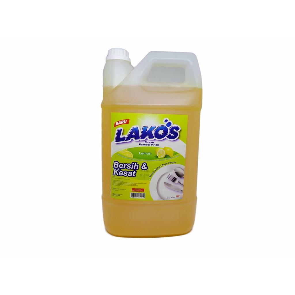 Jual Lakos Sabun Pencuci Piring 4L Jerigen | Shopee Indonesia