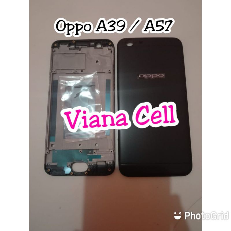 Jual BACKDOOR FRAME LCD TULANG CASING KESING HOUSING FULLSET OPPO A39 ...