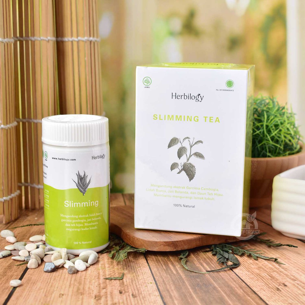 Jual Herbilogy Slimming Package ( Slimming Capsule and Slimming Tea ...