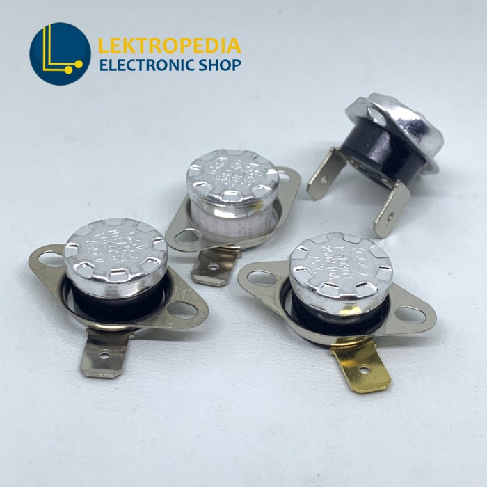 Jual Thermostat Sensor Suhu Pemutus Arus 10A 45 60 65 70 75 derajat celcius | Shopee Indonesia