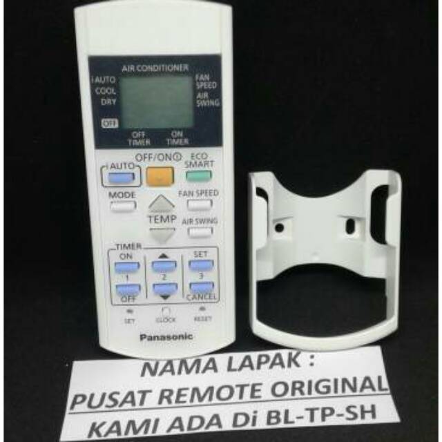 Jual REMOTE REMOT AC PANASONIK I-AUTO ECO SMART 4461 ORIGINAL ASLI | Shopee Indonesia