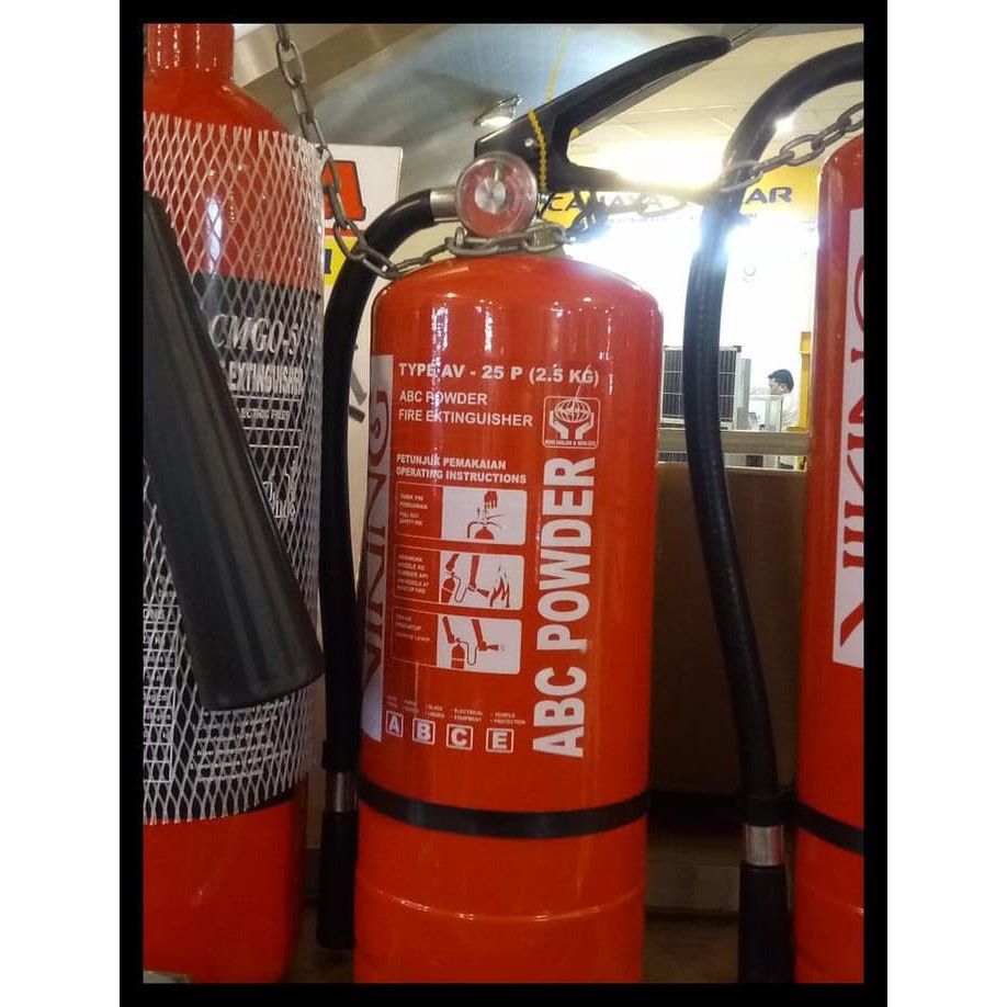 Jual safety Apar dcp viking 2,5kg AV-25P powder abc racun api Dry ...