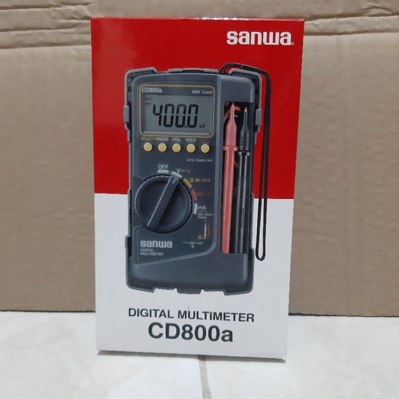 Jual multitester digital SANWA CD800a original multimeter digital multi ...