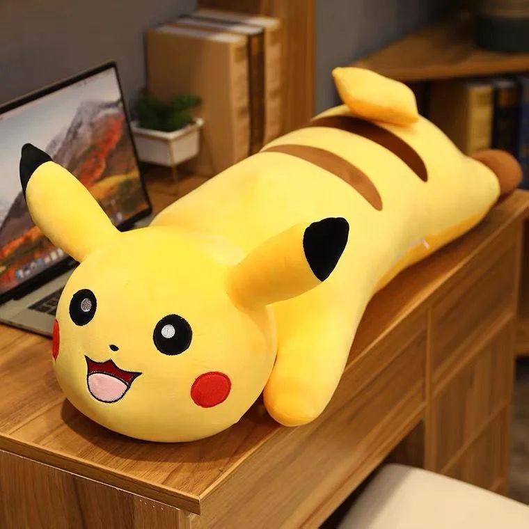 Jual Guling Pikachu 40 cm Boneka Kucing Boneka Pokemon Super Kece ...