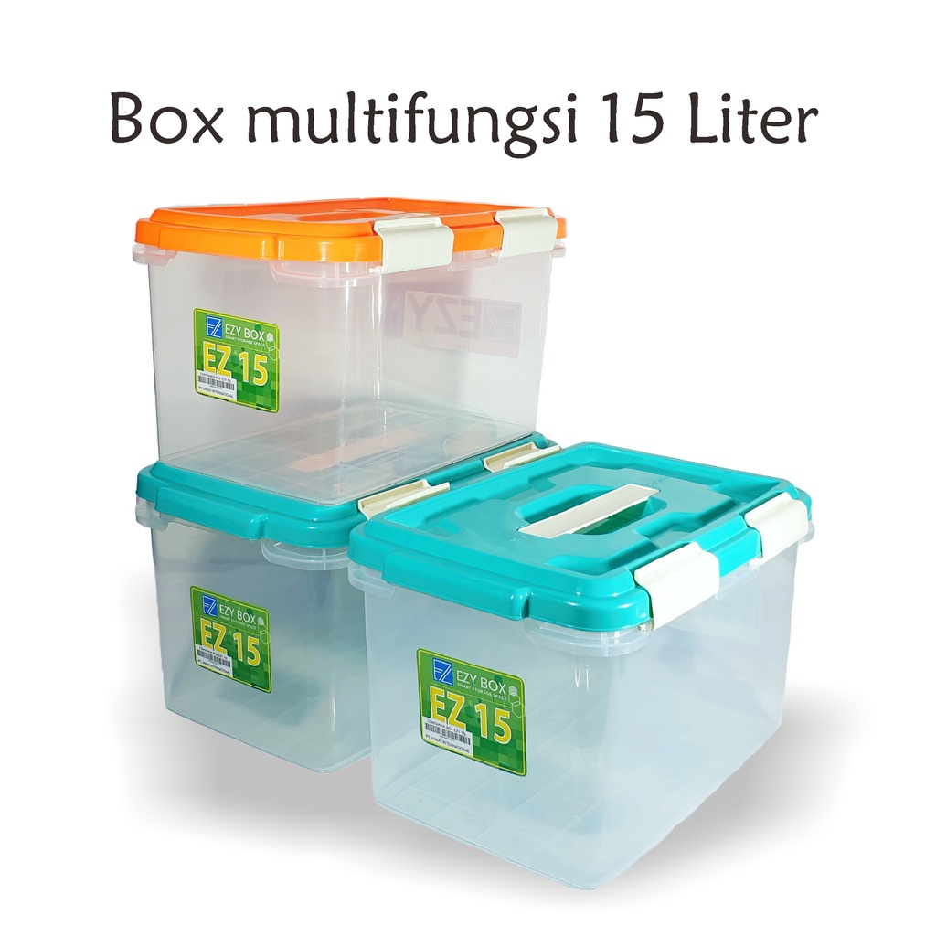 Jual 1 pcs Storage box 15L / box multifungsi / box souvenir / box ...